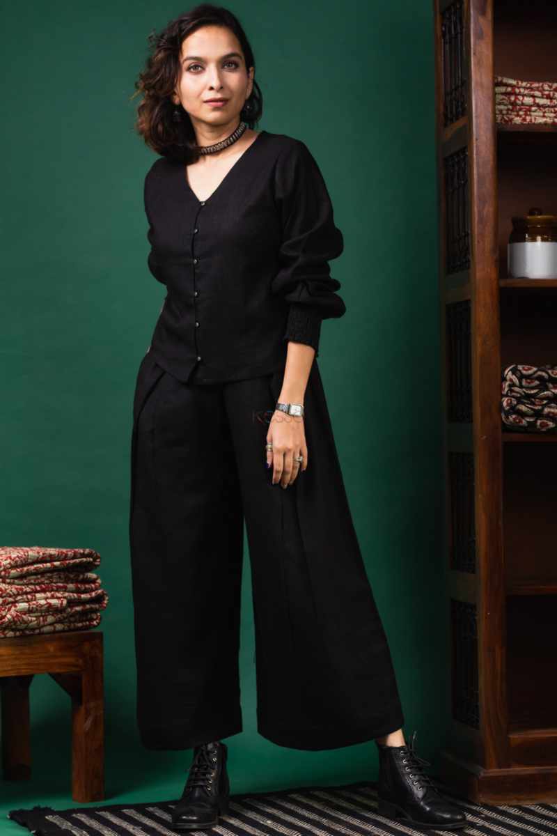 Buy Graceful WS937 Indeera Linen Kurta Dupatta Set Online | Kusvaa