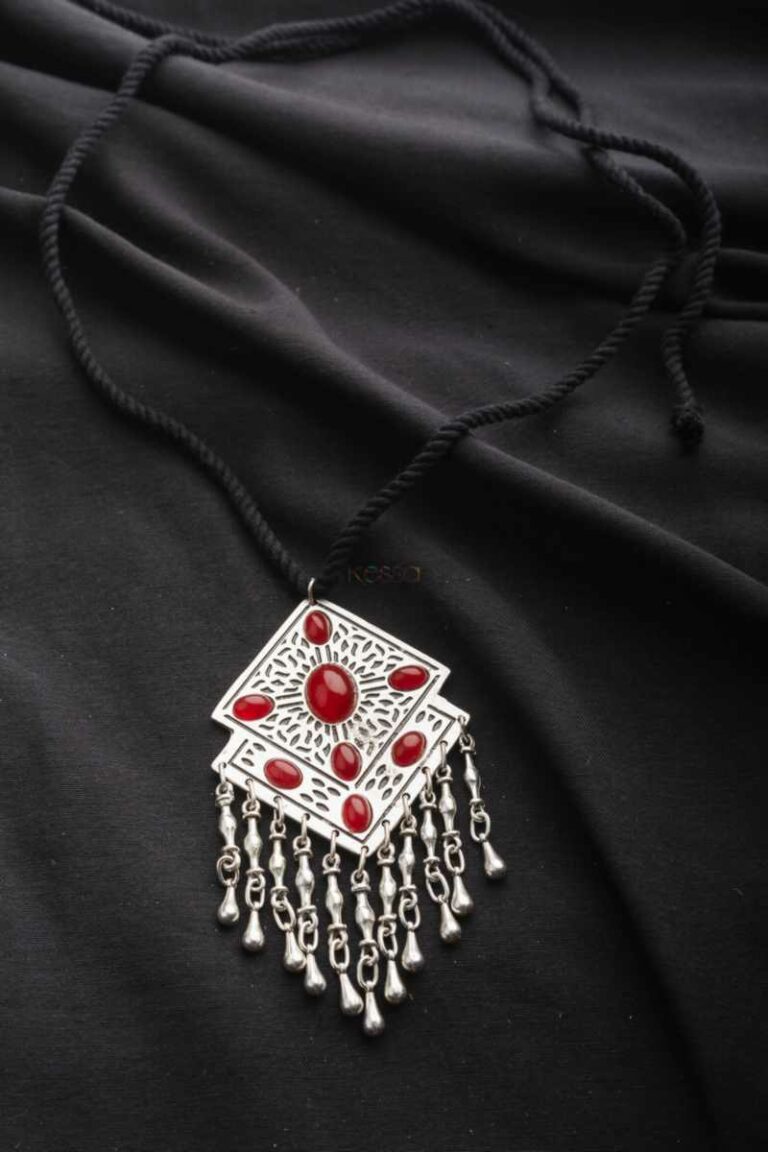 Buy Graceful KPP01 Turkish Multi Stone Pendant Online | Kusvaa