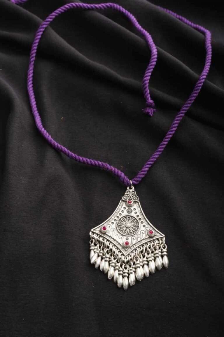 Buy Effortless KPP18 Turkish Multi Stone Pendant Online | Kusvaa