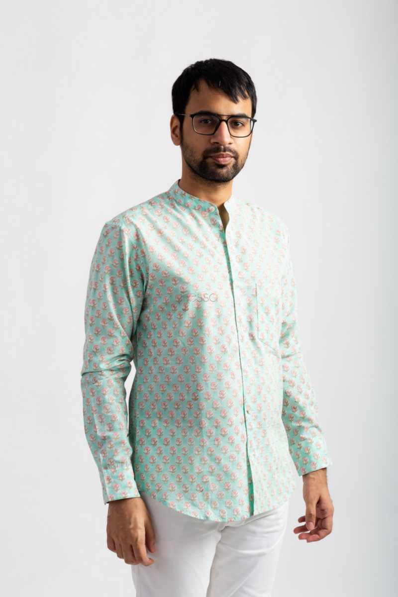 Buy Full Sleeves Men Shirt Online | Men Shirts Shop - Kusvaa