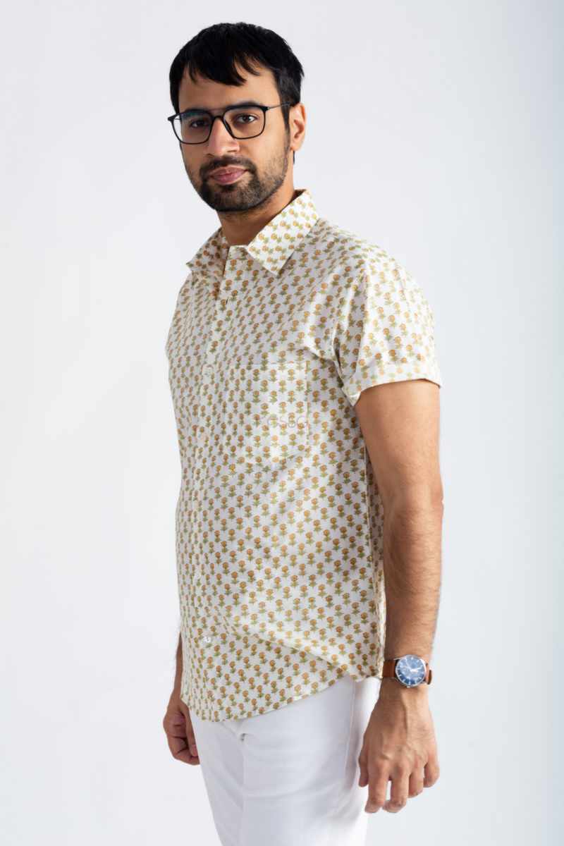 Buy Half Sleeves Men shirt Online | Men Shirt Shopping - Kusvaa