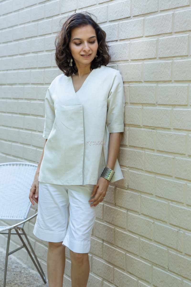 Buy Graceful WS937 Indeera Linen Kurta Dupatta Set Online | Kusvaa