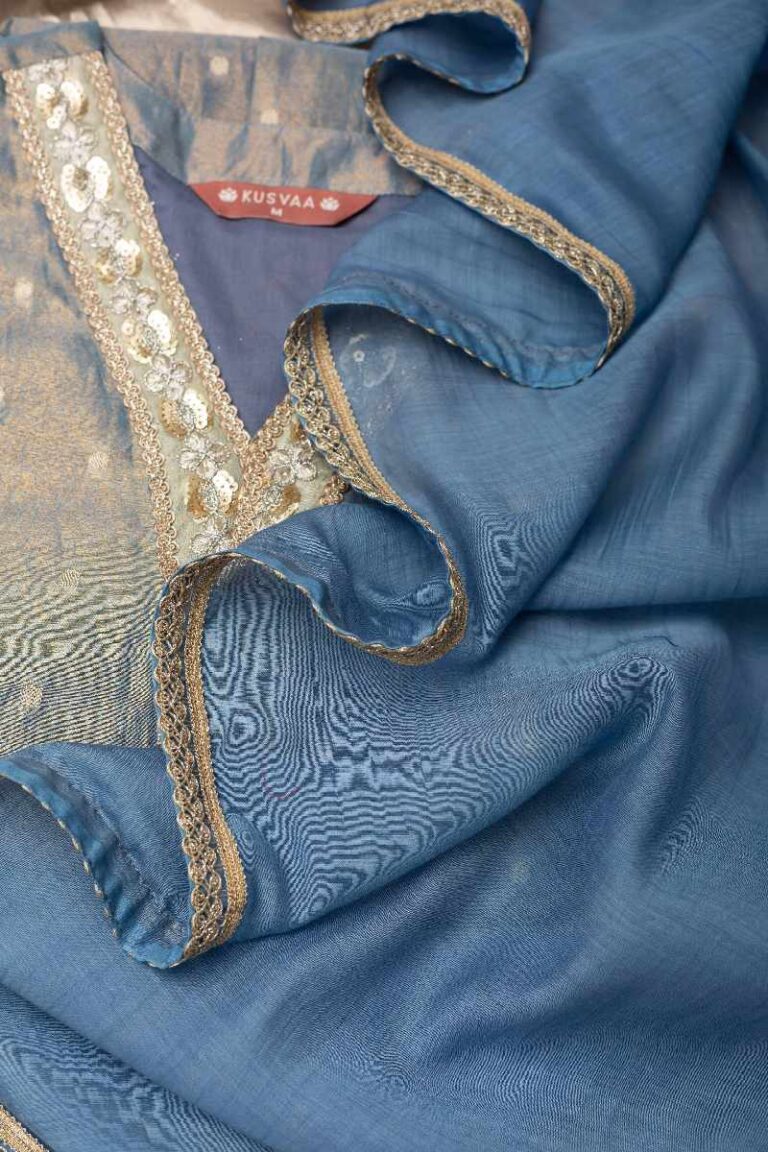 Buy Vibrant WKR034 Savya Tissue Kurta Online | Kusvaa