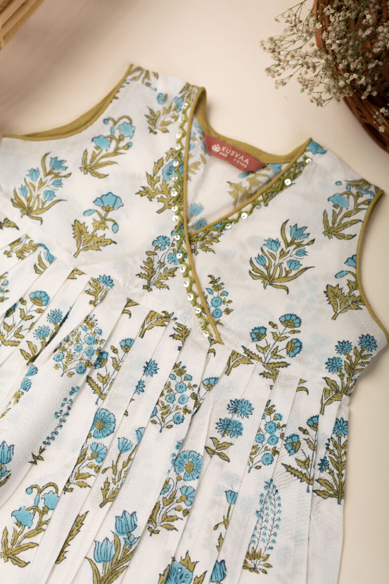 Buy Extraordinary GRW073 Mythili Cotton Girl's Top Short Set Online ...